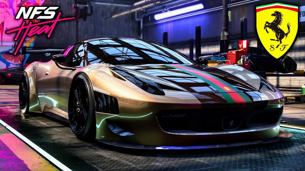 Ferrari 458 Italia Customization and Gameplay in Need For Speed Heat ...