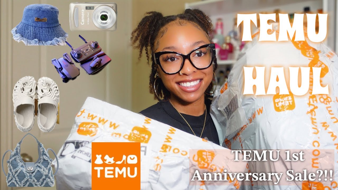 TEMU HAUL 2023 | TEMU 1ST ANNIVERSARY SURPRISE | $1 ITEMS | fashion ...