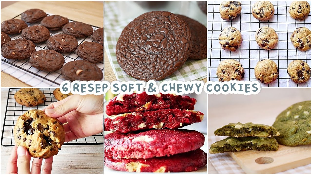 REKOMENDASI 6 RESEP SOFT & CHEWY COOKIES BUAT JUALAN ATAU SAJIAN ...