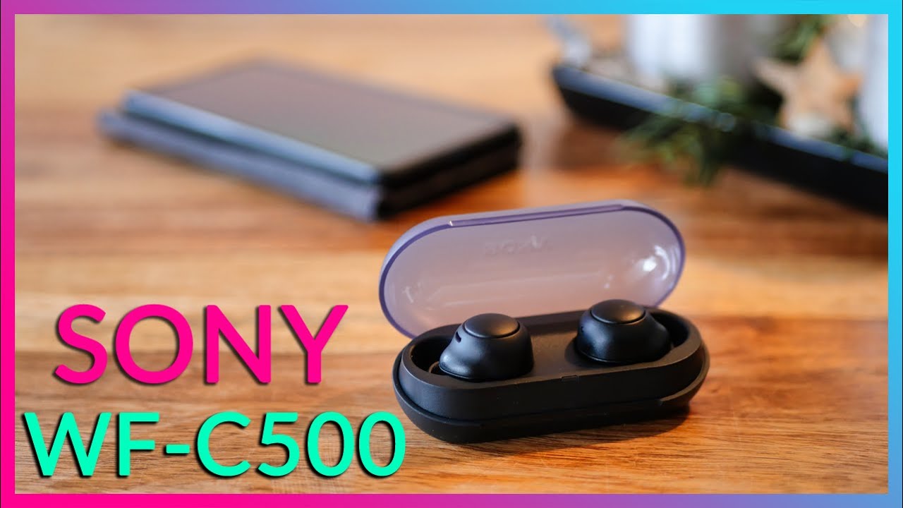 Sony WF C500 - Unboxing und Bewertung der kabellosen In-Ear-Kopfhörer ...
