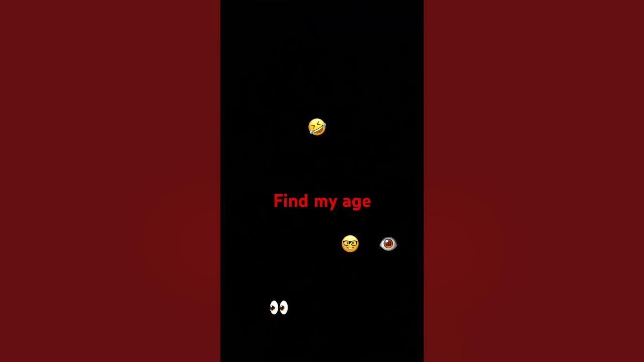 Try to find my age part2 - YouTube