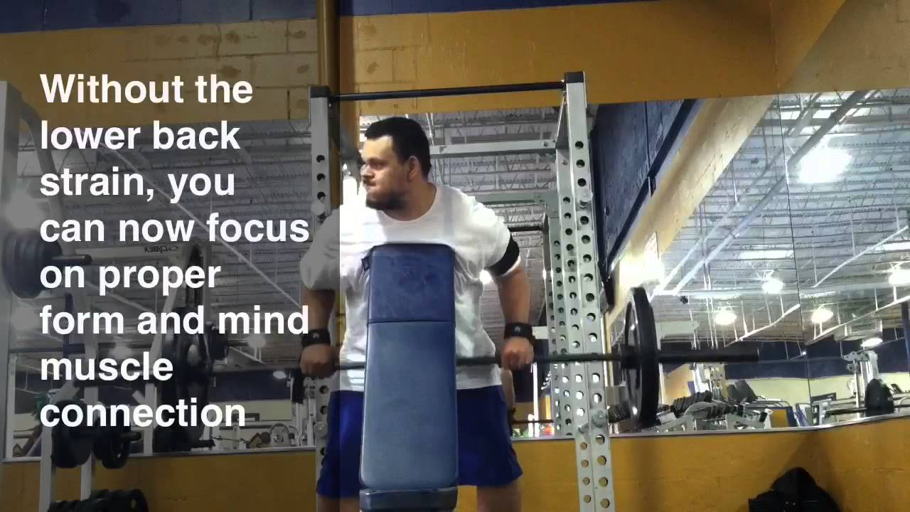 Working Your Lats With Lower Back Pain 1 OF 2 - YouTube