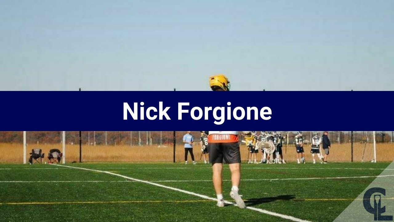 Nick Forgione Lacrosse Highlights | NJ 2023 | Mid - YouTube