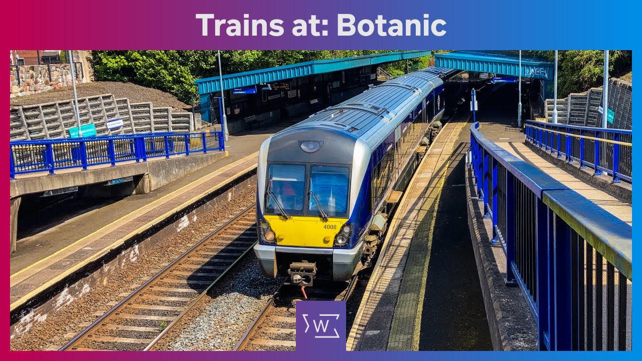 Trains at: Botanic (05/05/2021) - YouTube