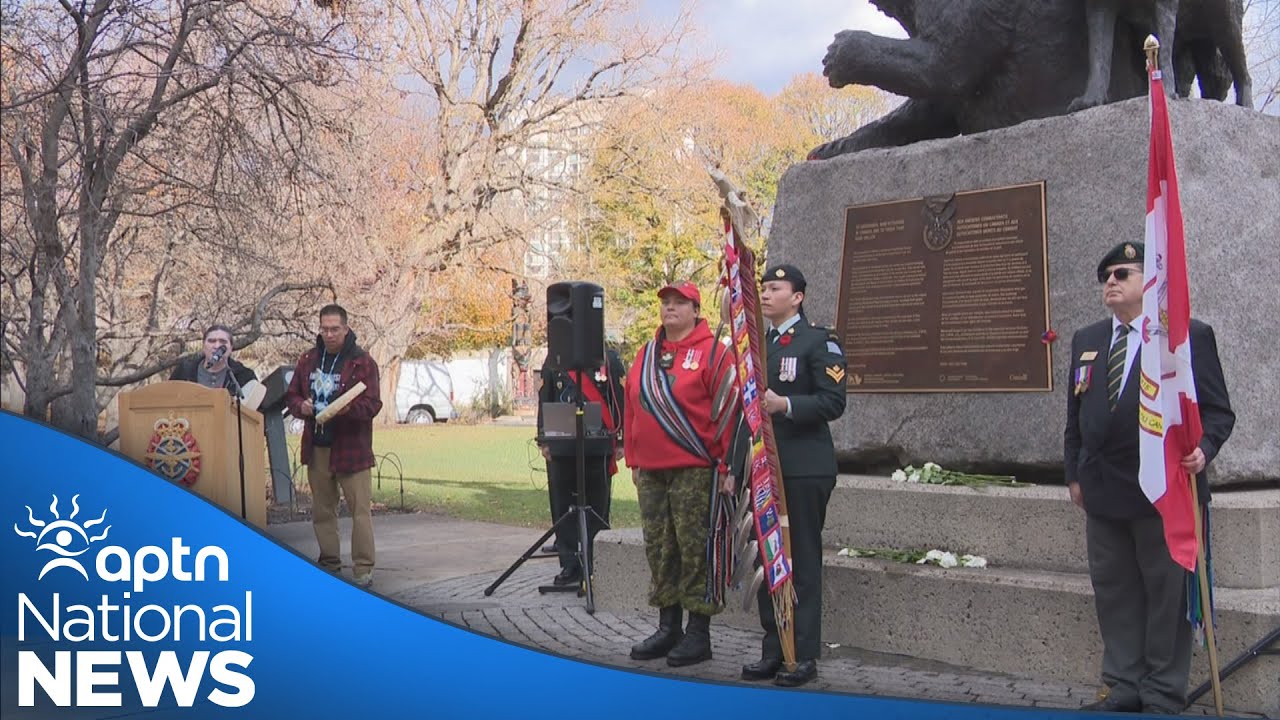 Gathering held at national monument for National Indigenous Veterans ...