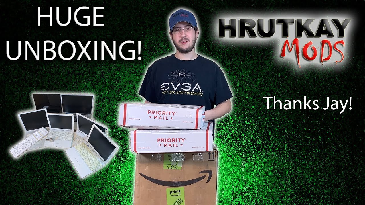 Unboxing a HUGE Load of Stuff From Jay! - YouTube