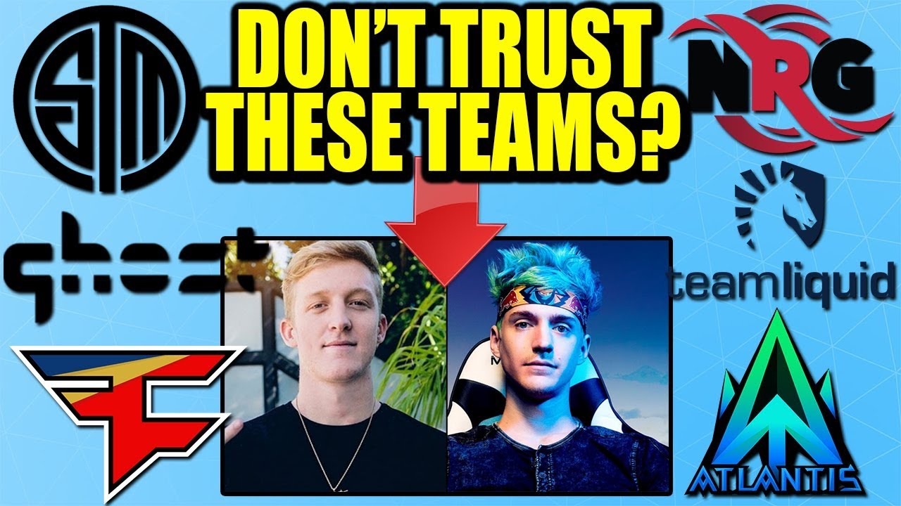 Tfue & Ninja DO NOT Trust These Teams... But Why? (THE TRUTH) - YouTube