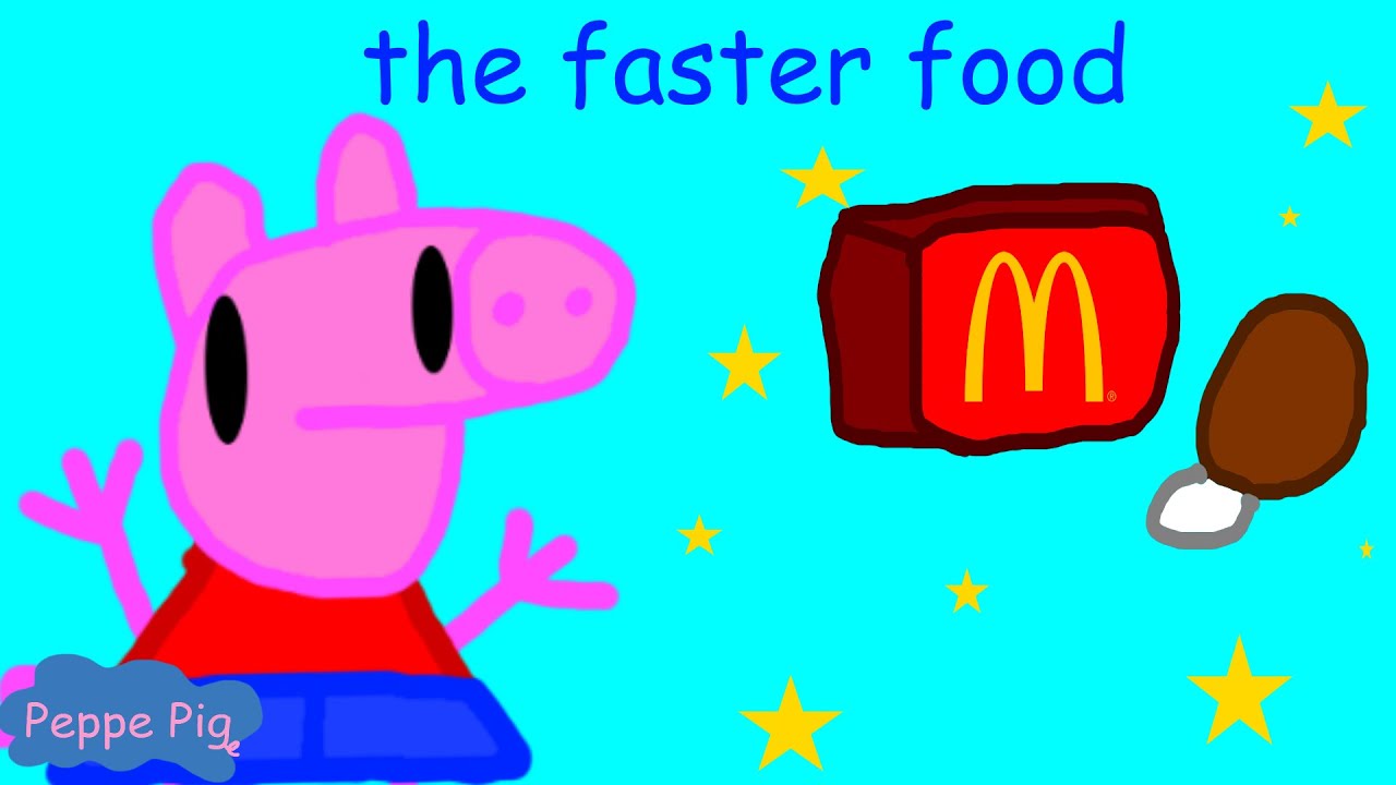 Peppe Pig - ep1: the faster food - YouTube