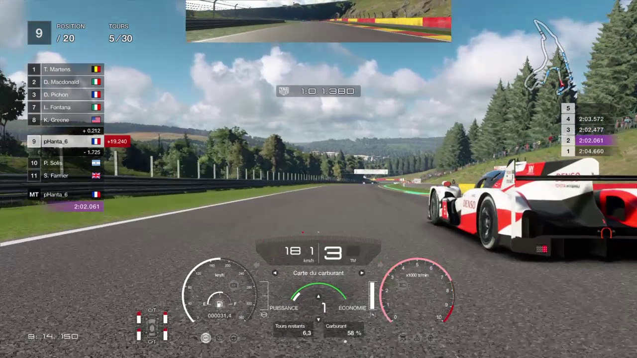 Gran Turismo Sport - Gr 1 Endurance race 7 - Alpine VGT '17 - YouTube