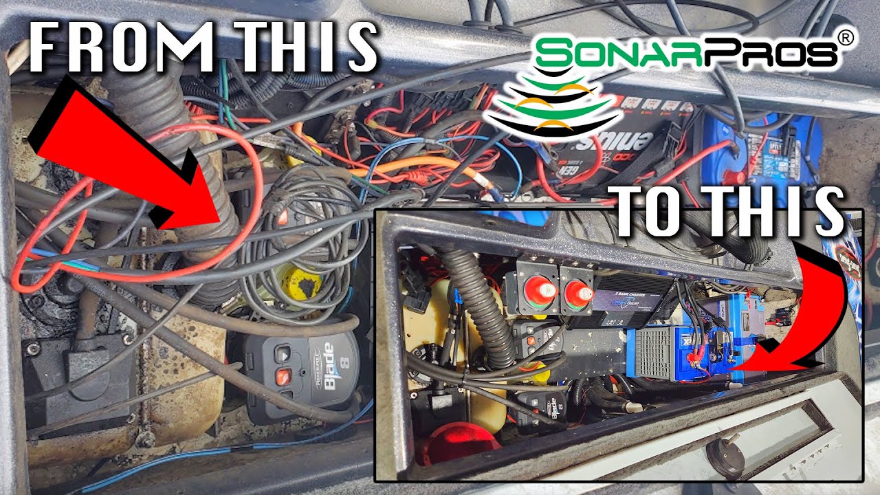 Full CLEAN and ORGANIZATION of a boat battery box - YouTube