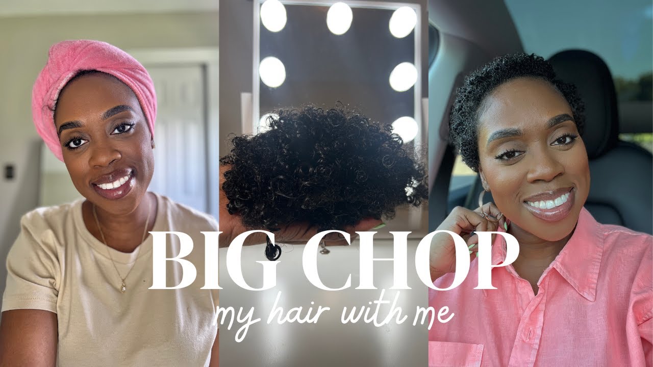 Here we go AGAIN... My Second Big Chop - YouTube