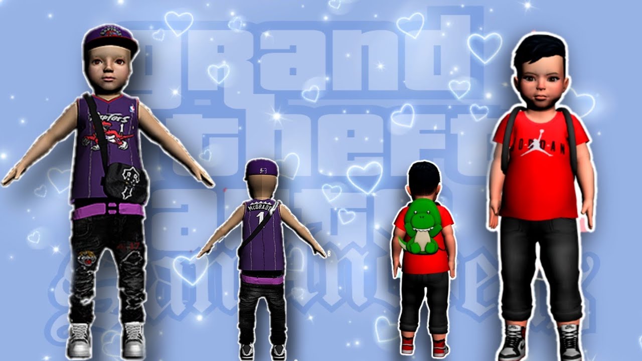 Skins Masculinas Criança para Gta San Andreas | SAMP | Android # ...