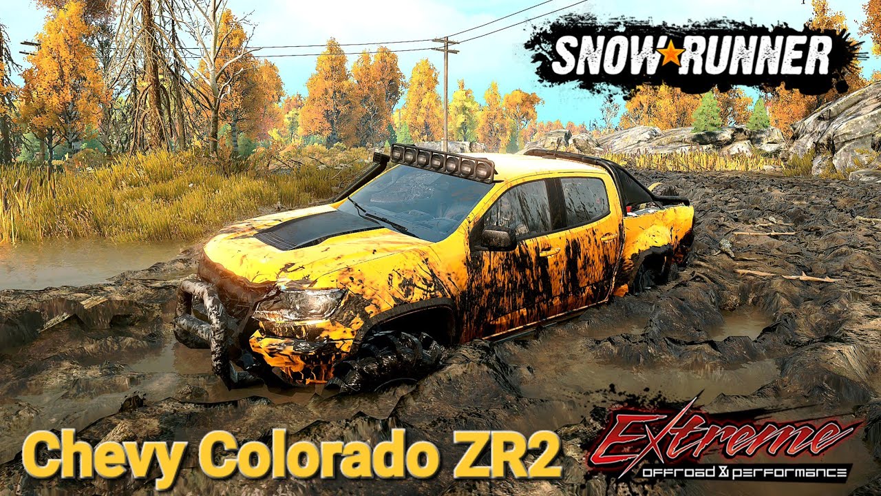 New Truck Mods Chevy Colorado ZR2 In SnowRunner - YouTube