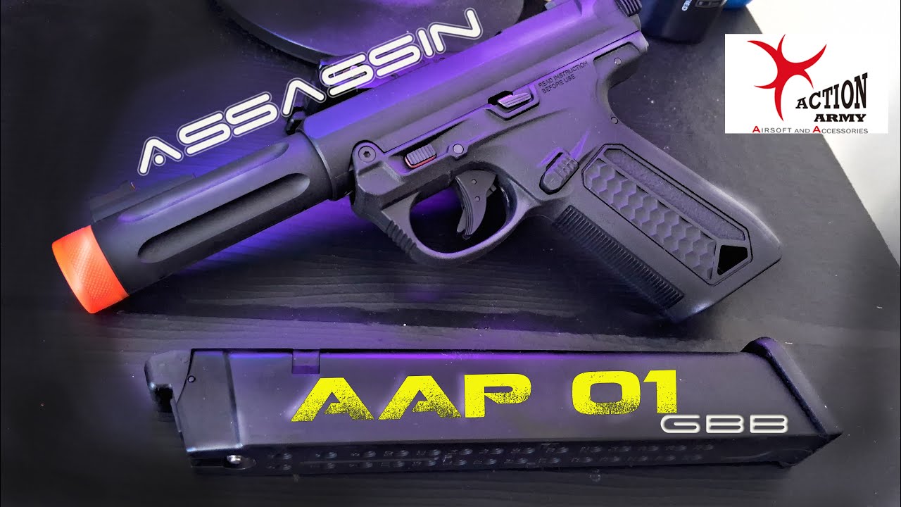 Pistola AAP 01 GBB airsoft #airsoft - YouTube