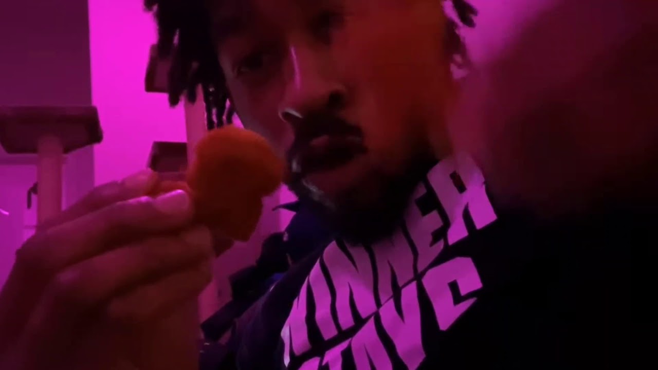 dope district plays with his chicken nuggets - YouTube