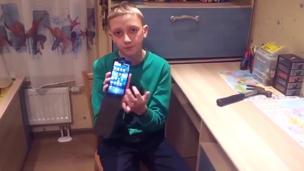 Shot On İphone Meme(break the phone) - YouTube