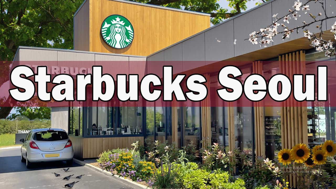 Seoul Starbucks Store Atmosphere - 6월 최고의 스타벅스 음악 컬렉션 - 공부, 일, 휴식을위한 ...