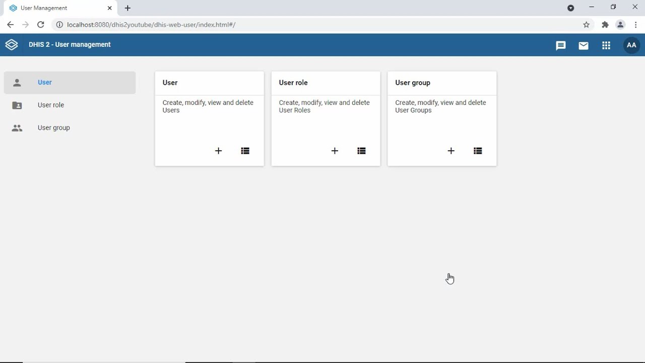 DHIS2 Tutorial - User Roles and Permissions - YouTube