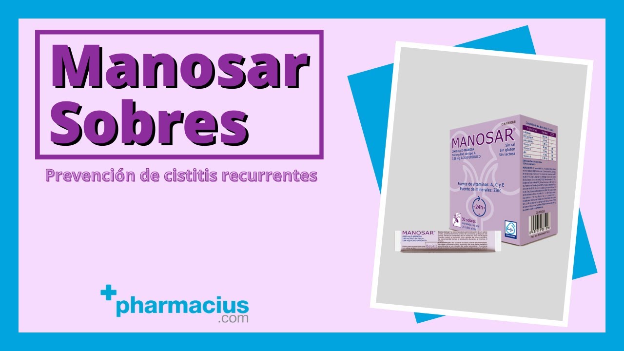 Manosar Sobres: Para qué Sirve y Cómo tomar - YouTube