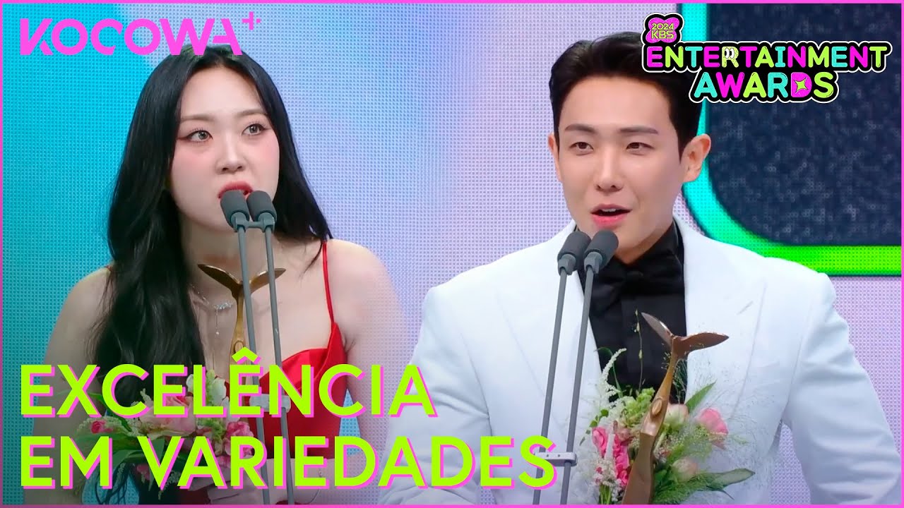 Excelência: Lee Joon e Lee Young Ji | Prêmio de Entretenimento da KBS 2024 Ep 2 | KOCOWA+ [PT-BR ...