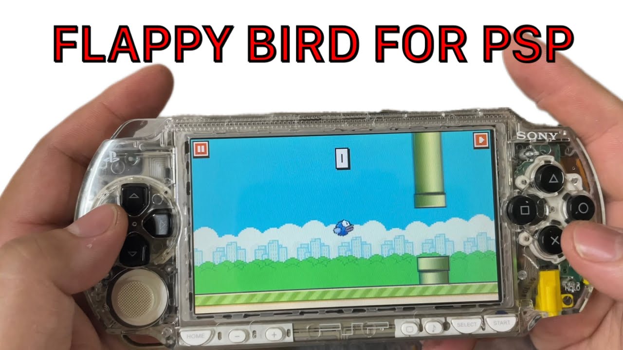 Game Flappy Bird for psp - YouTube