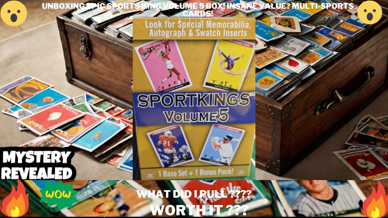 Unboxing EPIC Sports King Volume 5 Box! Insane Value? Multi-Sports ...
