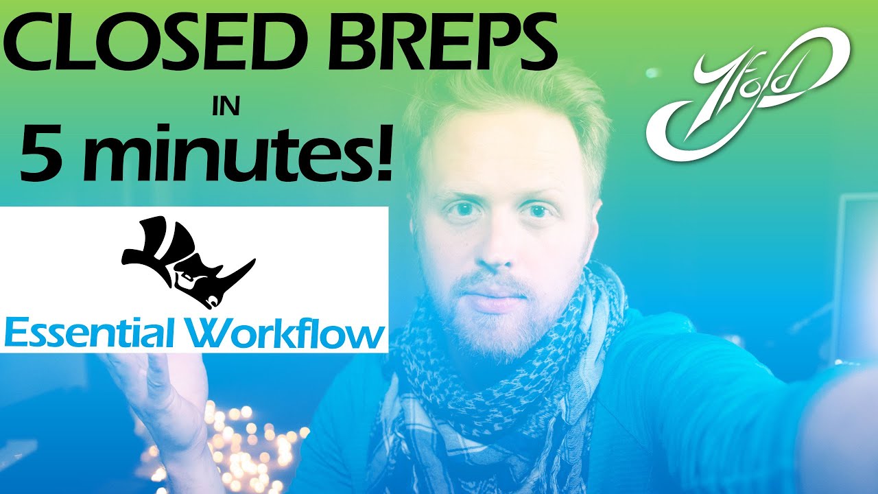 Make Closed BREPS Easily in Rhino - Essential Workflows for Designers ...