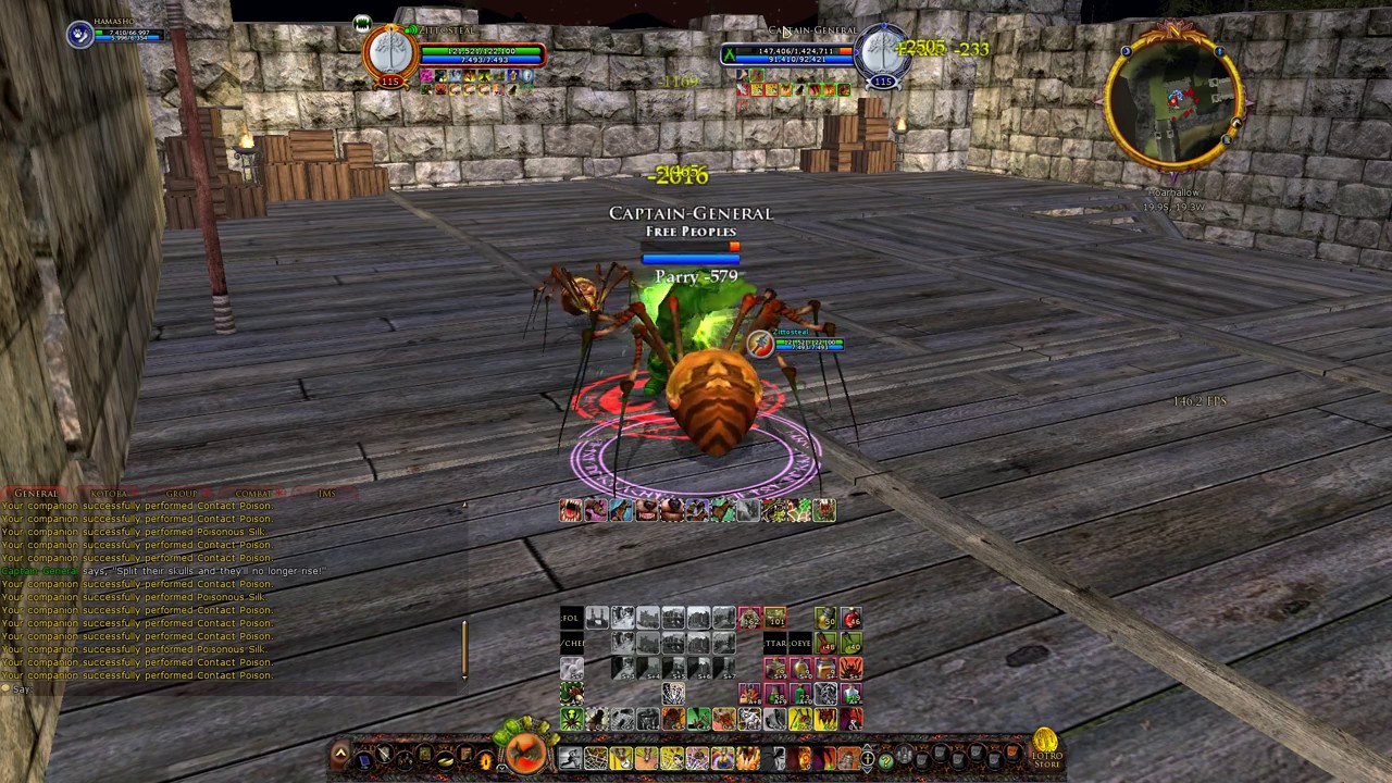 LotRO Ettenmoors creep #2 wvr R11.02 : OP solo - YouTube