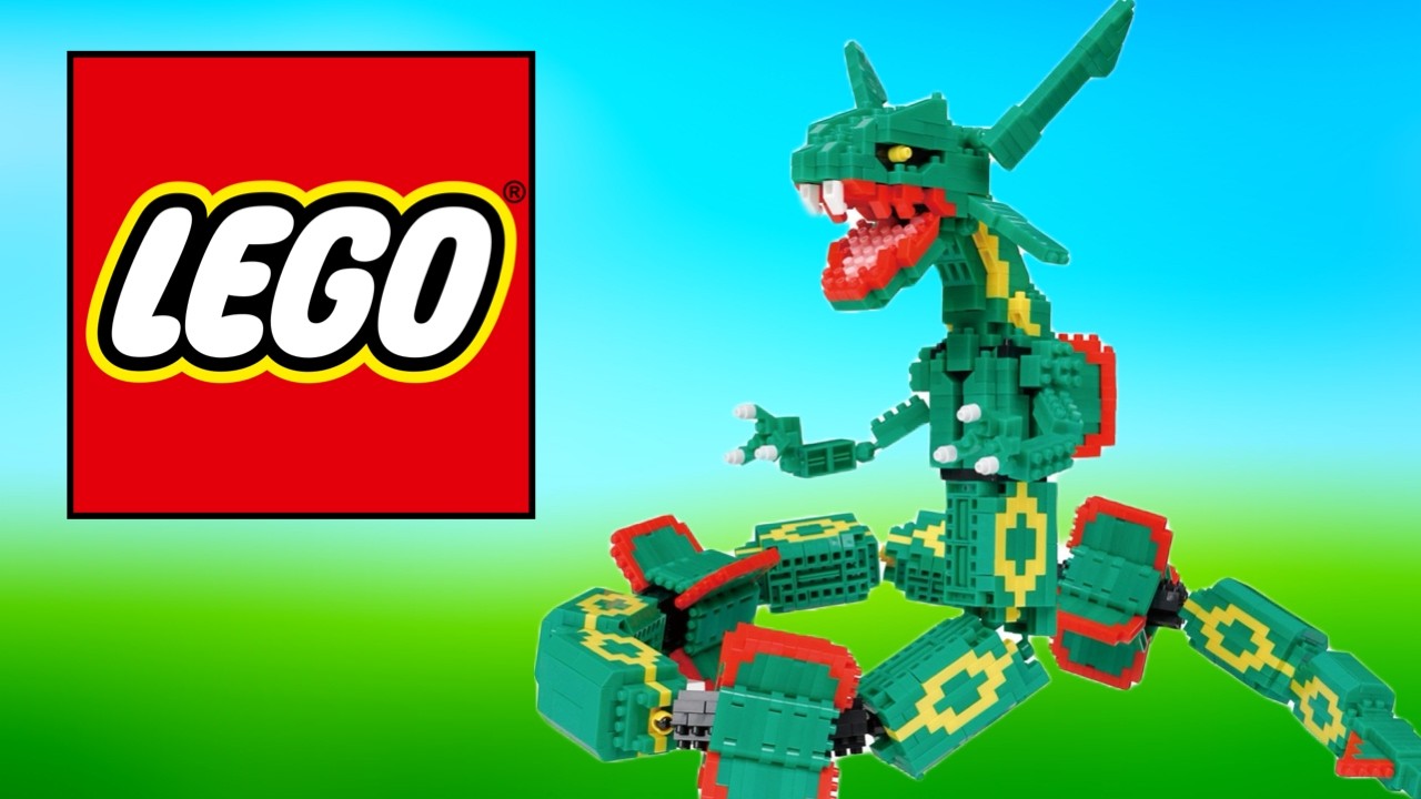 Building Lego Rayquaza - YouTube