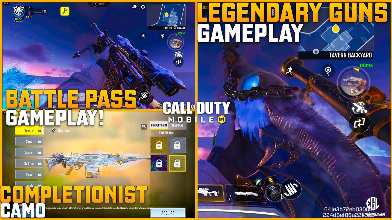 CODMobile Season 11 Battle Pass & Legendary Guns: Gameplay Leaked with ...