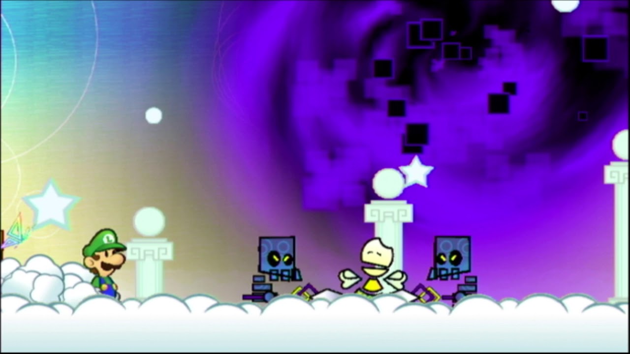 Super Paper Mario Boss # 35: Skellobit Pair - YouTube