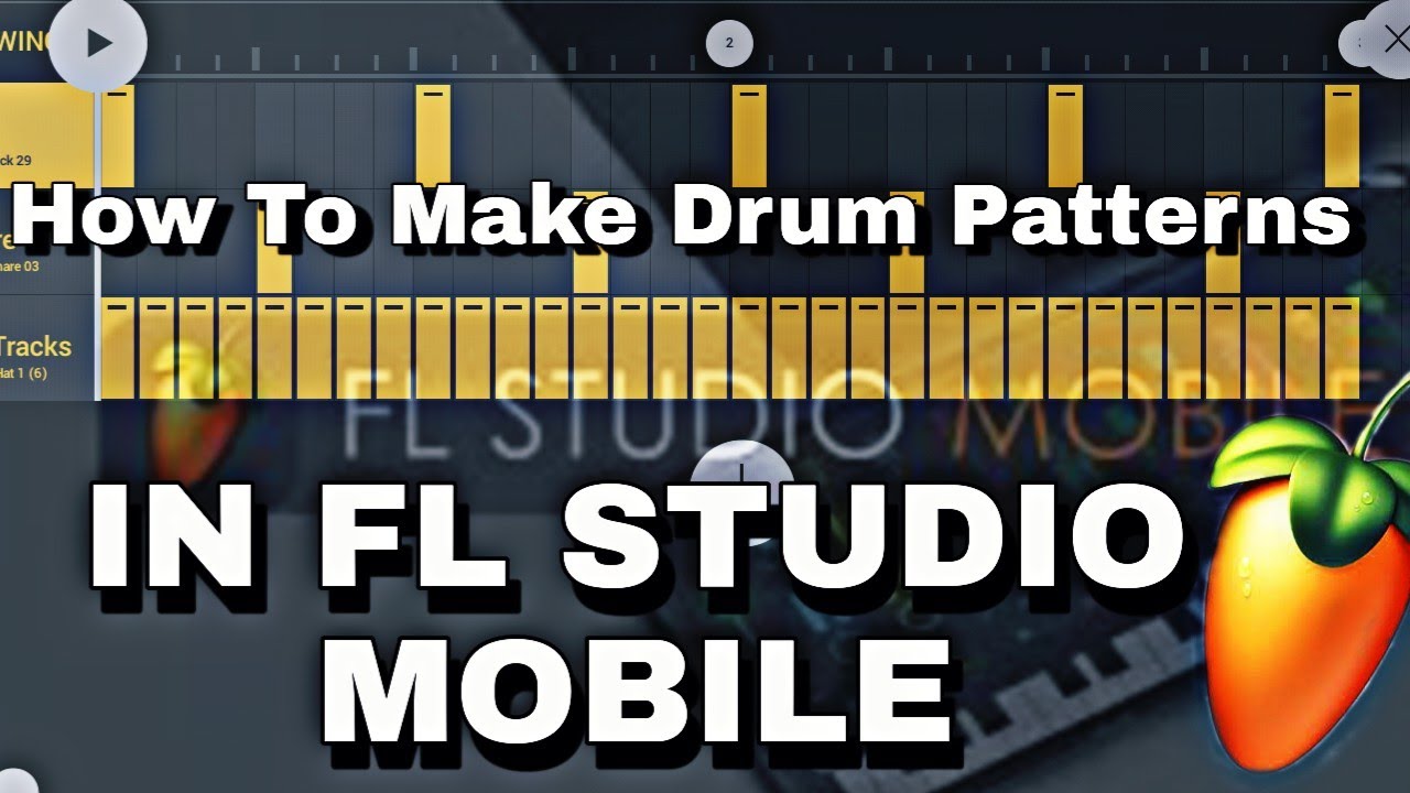 How To Make | A Drum Patterns | In Fl Studio Mobile - YouTube
