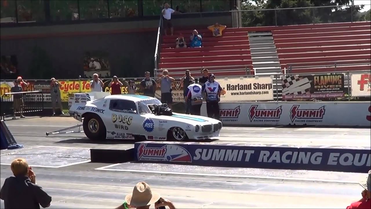 Eric Larson and The Boss Bird run 6.42 pass 210 mph with a Blown ...