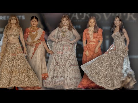 Shamita Shetty, Mahima Chaudhry, Bhagyashree, Amrita Rao and Shriya Saran Walking The Ramp as BRIDE