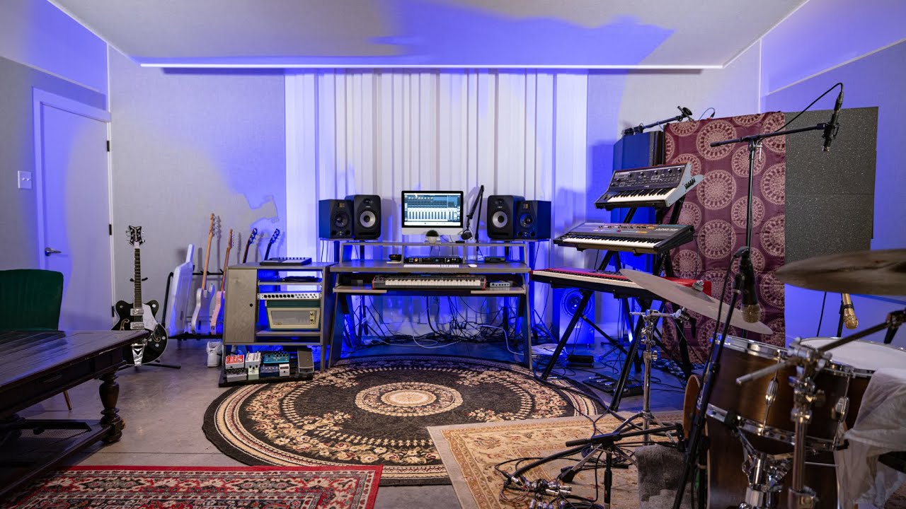 EPIC HOME STUDIO Setup 2022 | Asher Condit (studio tour) - YouTube