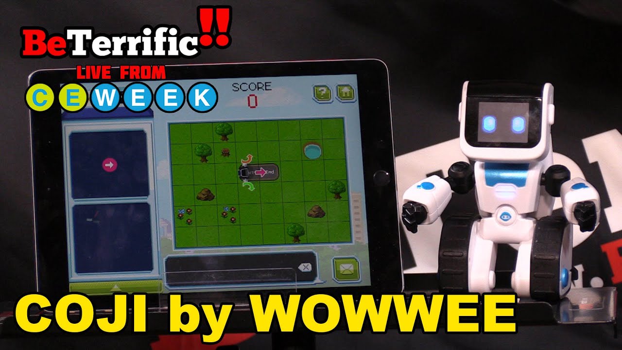 WowWee COJI Coding Robot at CE Week 2016 on BeTerrific! - YouTube