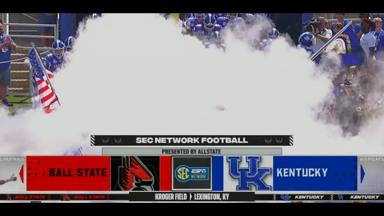 2023 - Kentucky Football - Kentucky vs Ball State (Game 1) - YouTube