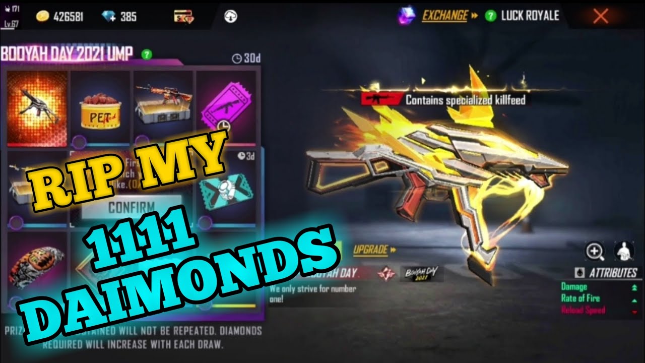 New Evo UMP Skin In Free Fire Spin | New UMP Skin In Free Fire Gameplay ...