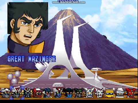 Dynamic SRW super robot wars mugen - intro and first level - YouTube