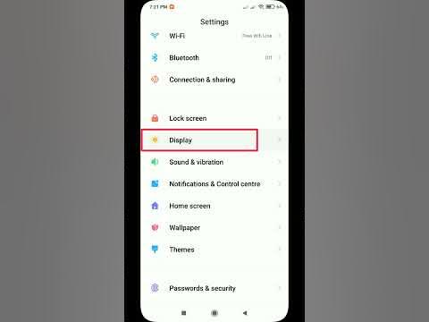 How To Enable Auto Rotate Screen In Redmi || auto rotate screen settings #shorts #viralshotrs ...