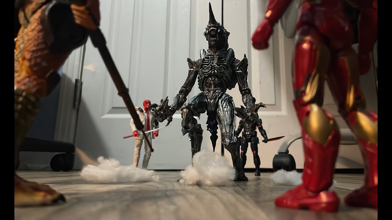 Stop Motion Randomness #4.Alien vs Predator PART 2 - YouTube