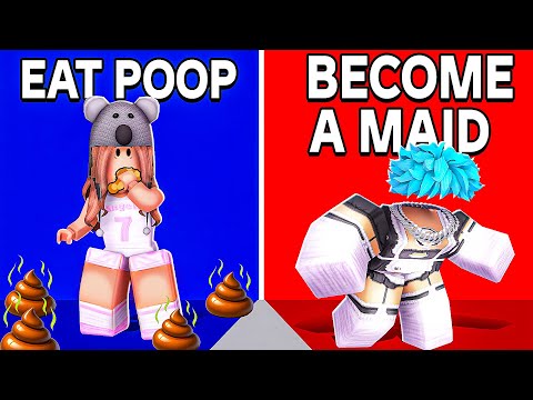 Roblox WOULD YOU RATHER, But it ACTUALLY HAPPENS..