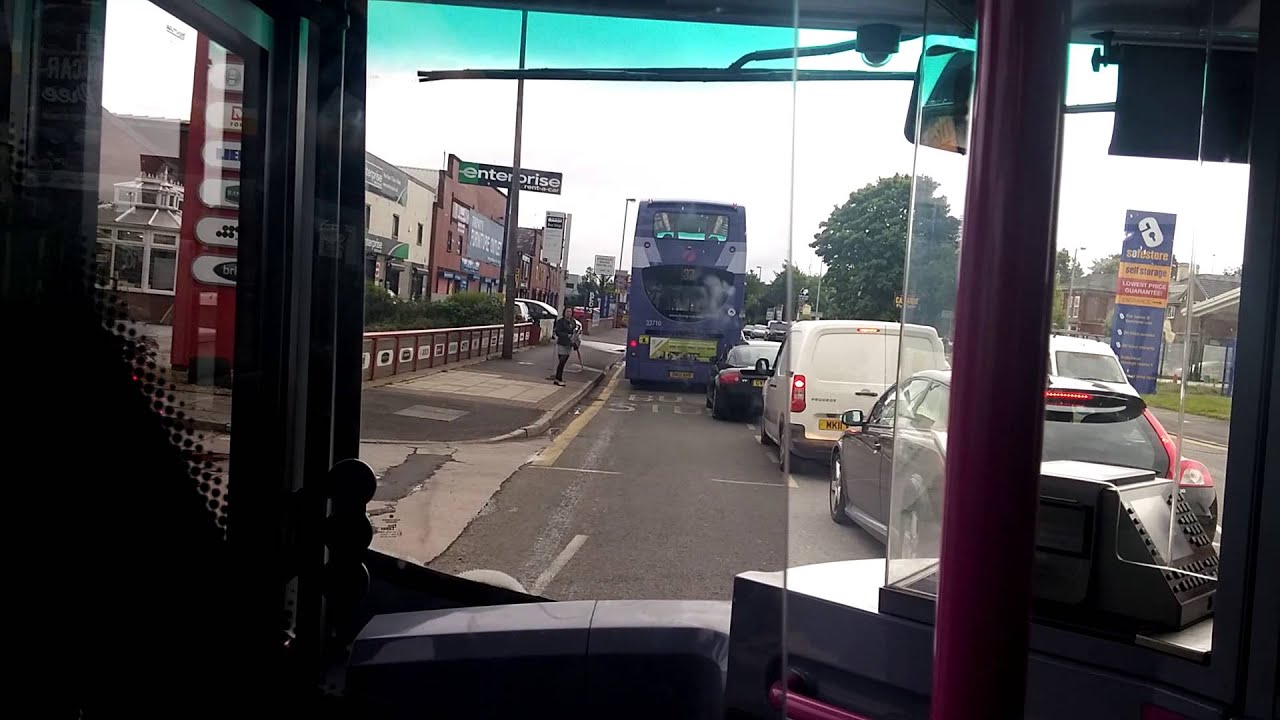 First Greater Manchester Alexander Dennis Enviro 400 33717 SN12 AKF ...