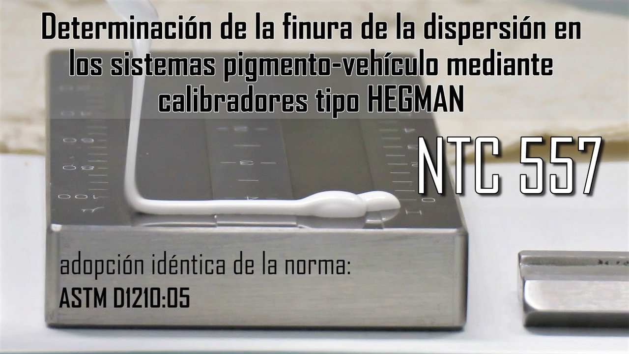 Finura de la Molienda 👨‍🔬 Prueba de laboratorio - NTC 557, ASTM D1210 ...