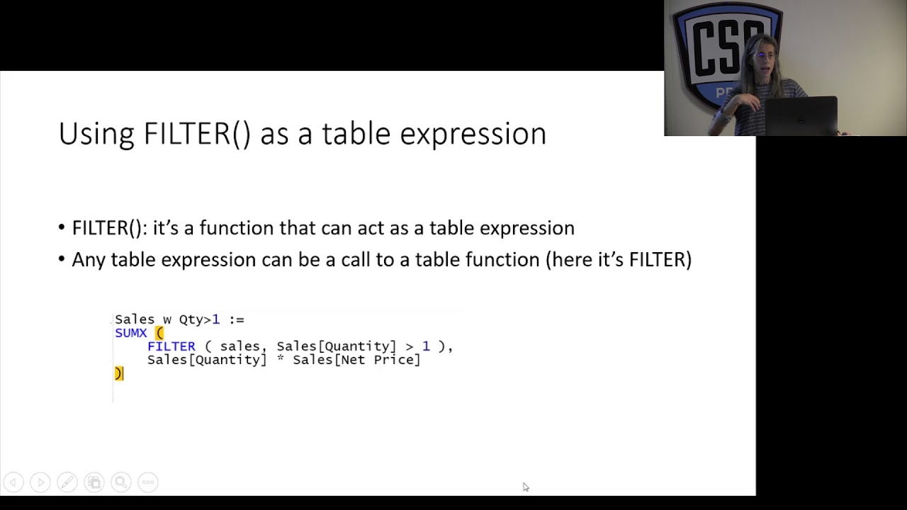 Order of Evaluation in DAX & Variables - Portland Power BI UG - YouTube