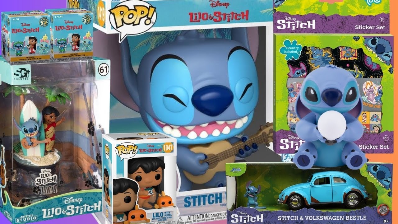 Disney Toys Unboxing | Lilo and Stitch | Toys Collection - YouTube