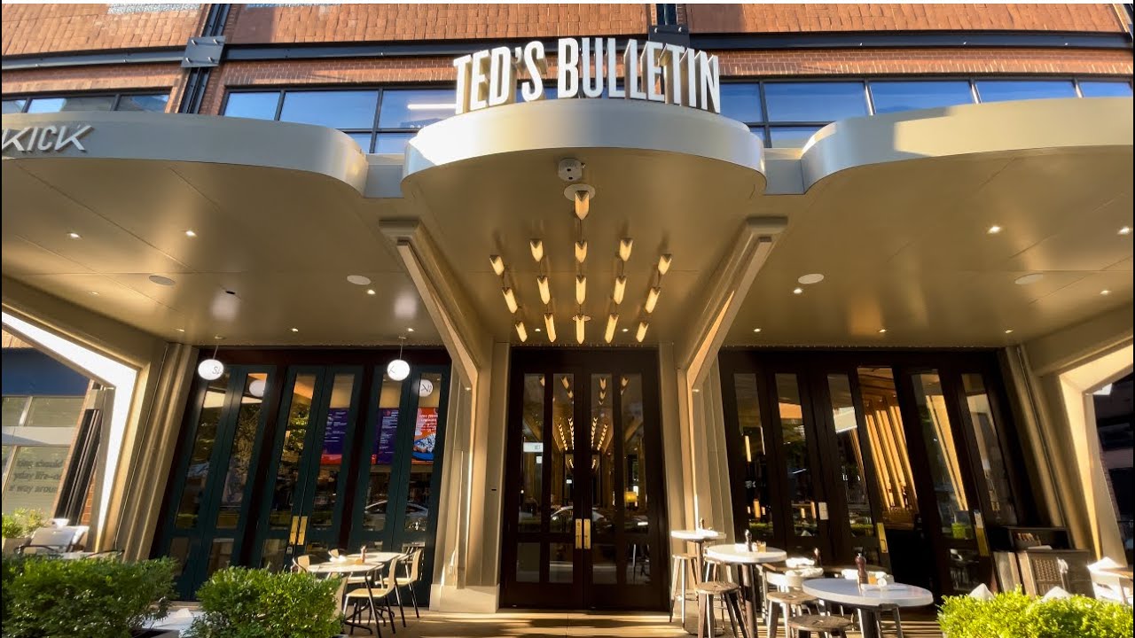Ted's Bulletin Ballston Quarter location in Arlington VA - YouTube