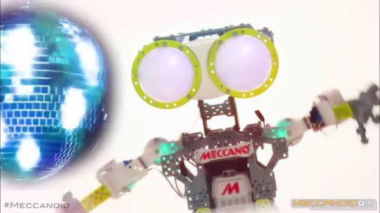 Робот Meccanoid G15 - конструктор Meccano (Меккано) 91763 - YouTube