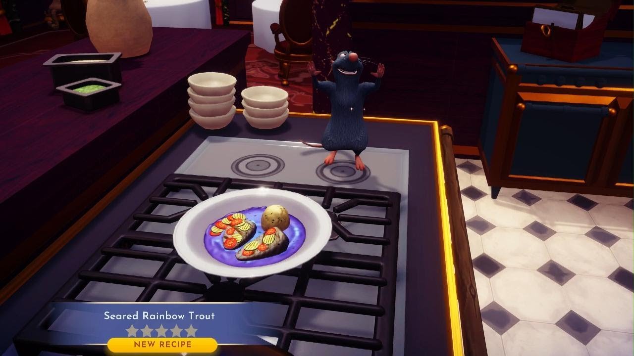 Disney Dreamlight Valley How To Make Seared Rainbow Trout YouTube disney-dreamlight-valley-how-to-make-seared-rainbow-trout-youtube