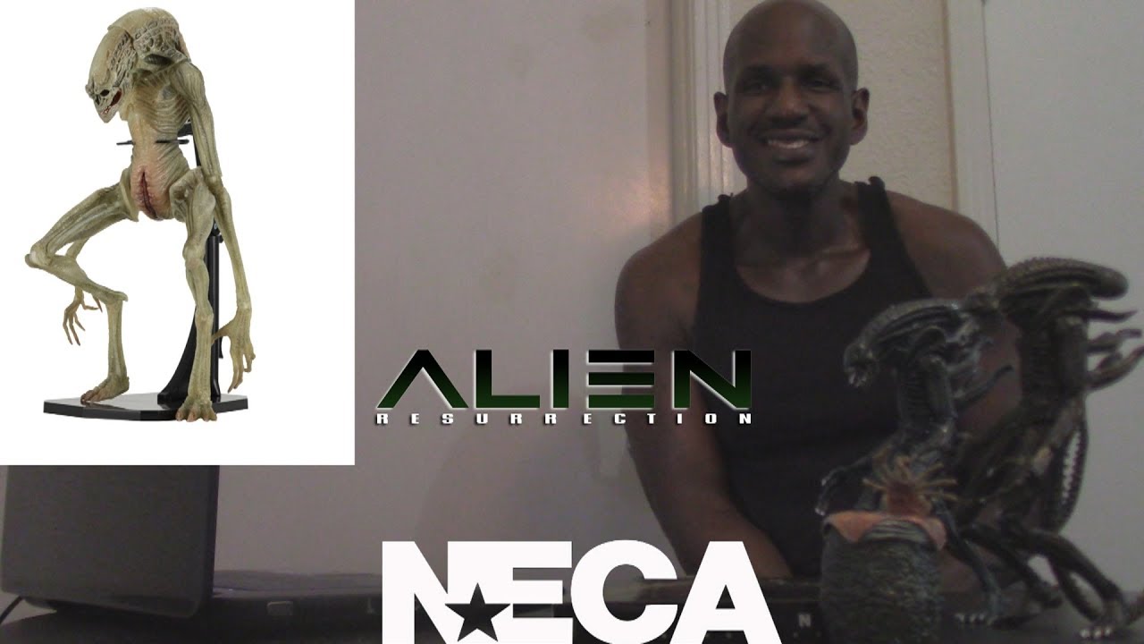 NECA Alien: Resurrection Deluxe Newborn Figure Preview - YouTube